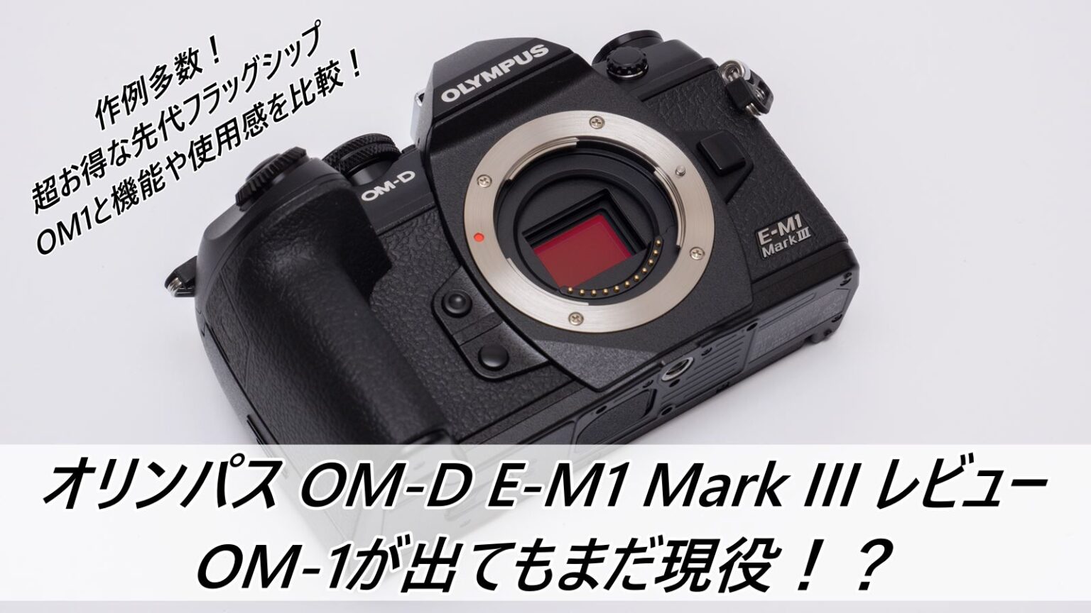 オリンパス OM-D E-M1 Mark III レビュー OM-1が出てもまだ現役！？ | PHOTOBIKE